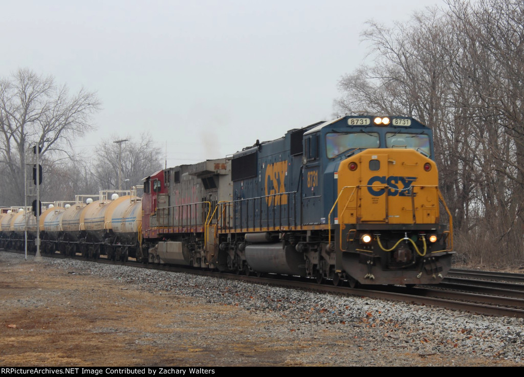 CSX 8731 BNSF/ATSF 621